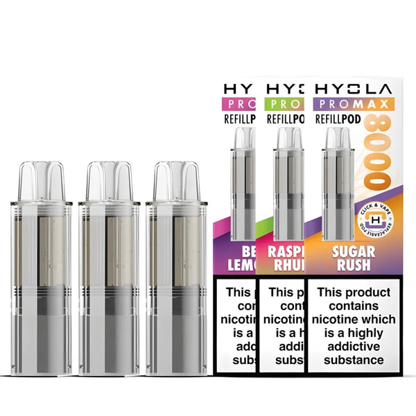 REFILLS: Hyola Pro Max 8000 Refill Packs – TheVapeShopOnline.co.uk